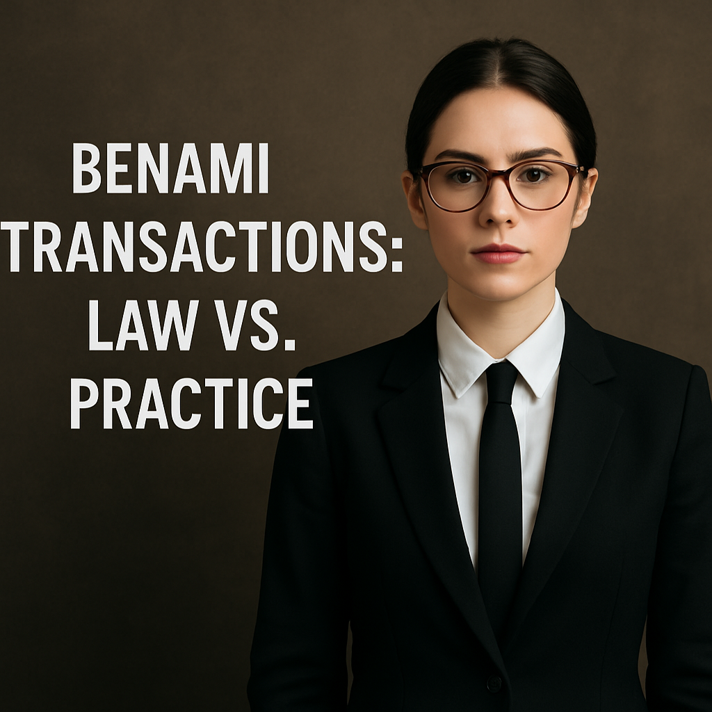 A Complete Legal Guide to the Benami Transactions (Prohibition) Act, 2017: Legal Analysis ...